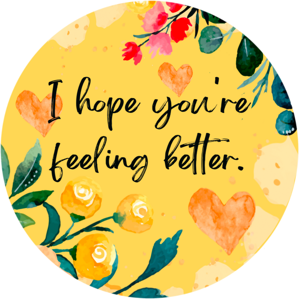 Get Well Sentiment Signs – MilandDil Designs