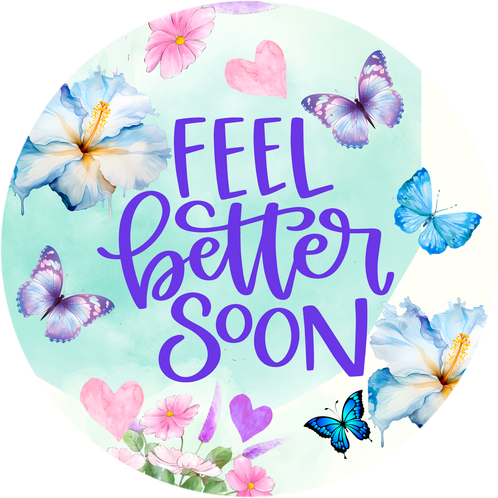 Get Well Sentiment Signs – MilandDil Designs