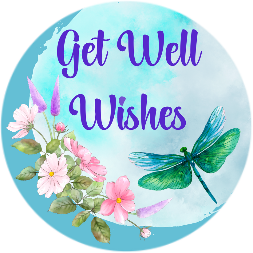 Get Well Sentiment Signs – MilandDil Designs