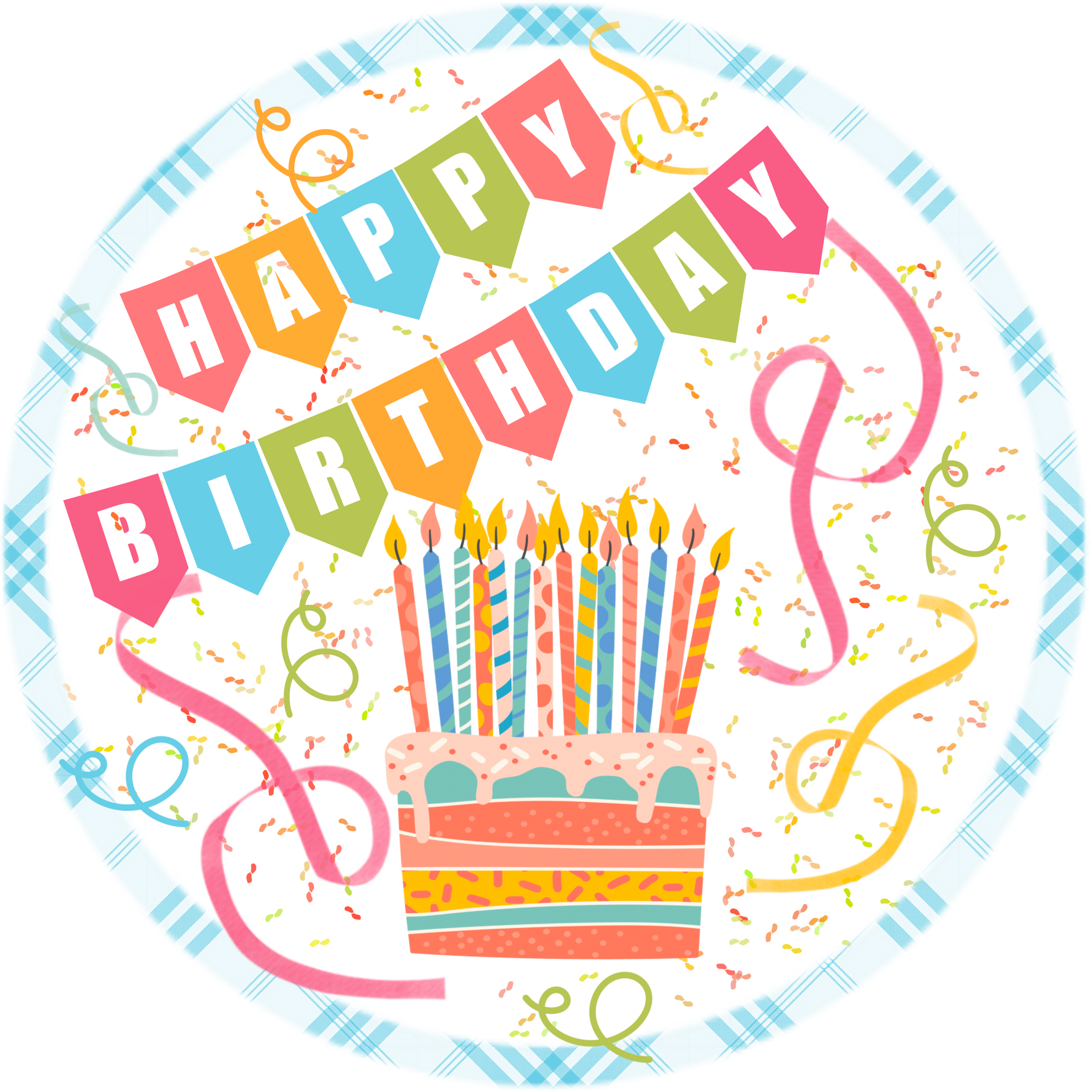Happy Birthday Sentiment Signs – MilandDil Designs