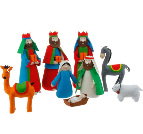 Raz 14" Nativity Set – MilandDil Designs