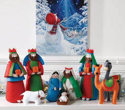 Raz 14" Nativity Set – MilandDil Designs