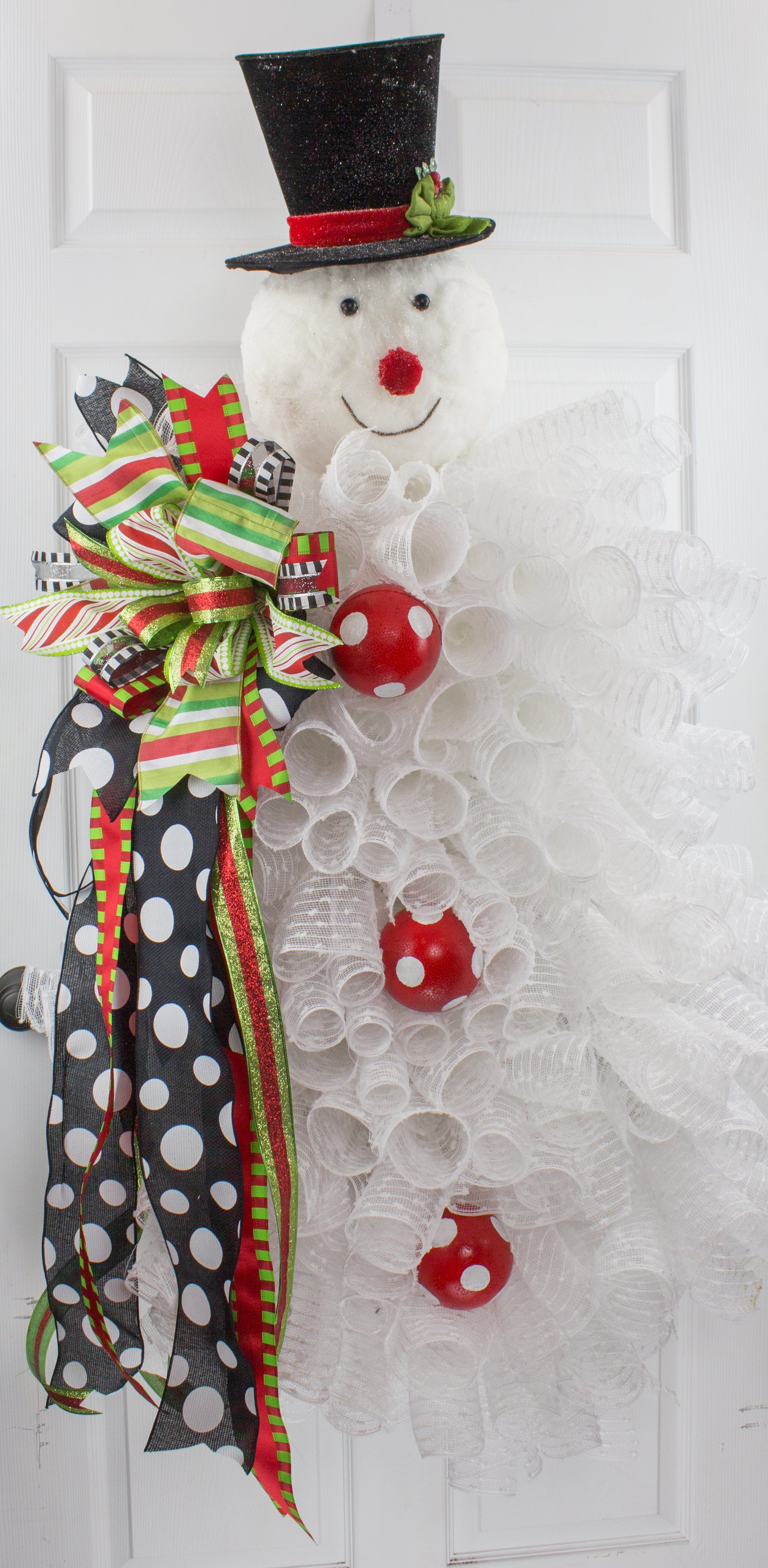 Snowman Wreath Tutorial – MilandDil Designs